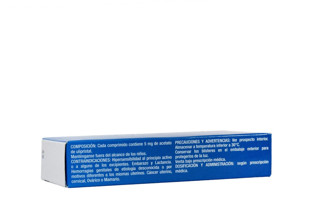 Esmya 5 mg Caja x 28 Comprimidos | Droguerías Cafam