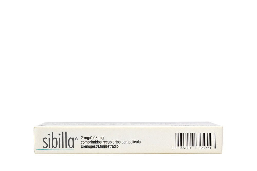 Sibilla 2 / 0,03 mg Caja Con 21 Comprimidos Recubiertos Con Película ...