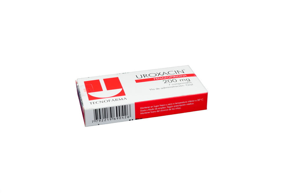Uroxacin 200 mg Caja x 7 Comprimidos | Droguerías Cafam