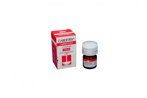 Cabertrix 0.50 mg Caja Con Frasco Con 4 Comprimidos-1224985 ...