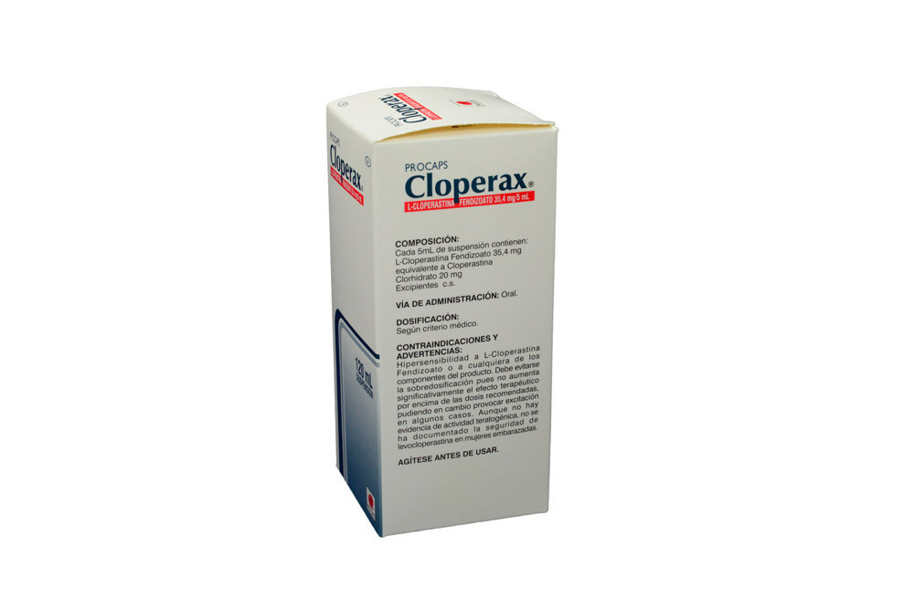Cloperax Suspensión 35,4 mg / 5 mL Caja Con Frasco Con 120 mL-1070633 ...