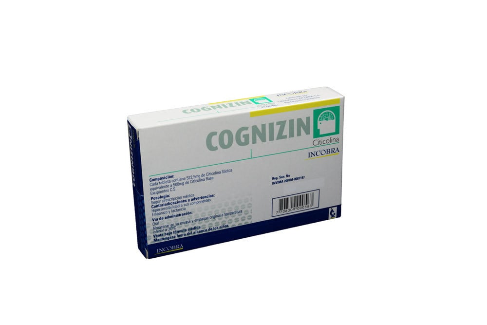 Cognizin Caja Con 20 Tabletas-1255590 | Droguerías cafam