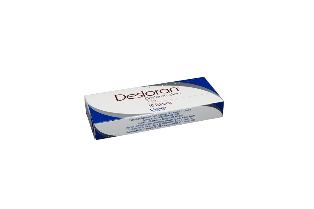 Desloran 5 mg Caja Con 10 Tabletas-685101 | Droguerías cafam