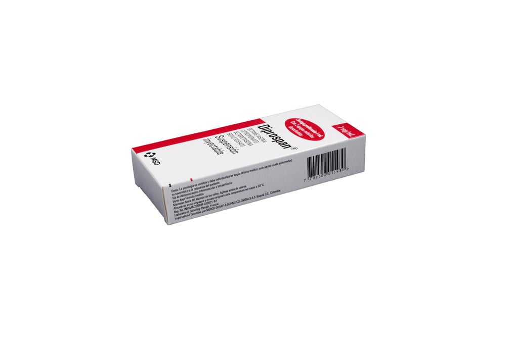 Diprospan Suspensión Inyectable 7 mg / mL Caja Con 1 Jeringa Prellenada ...