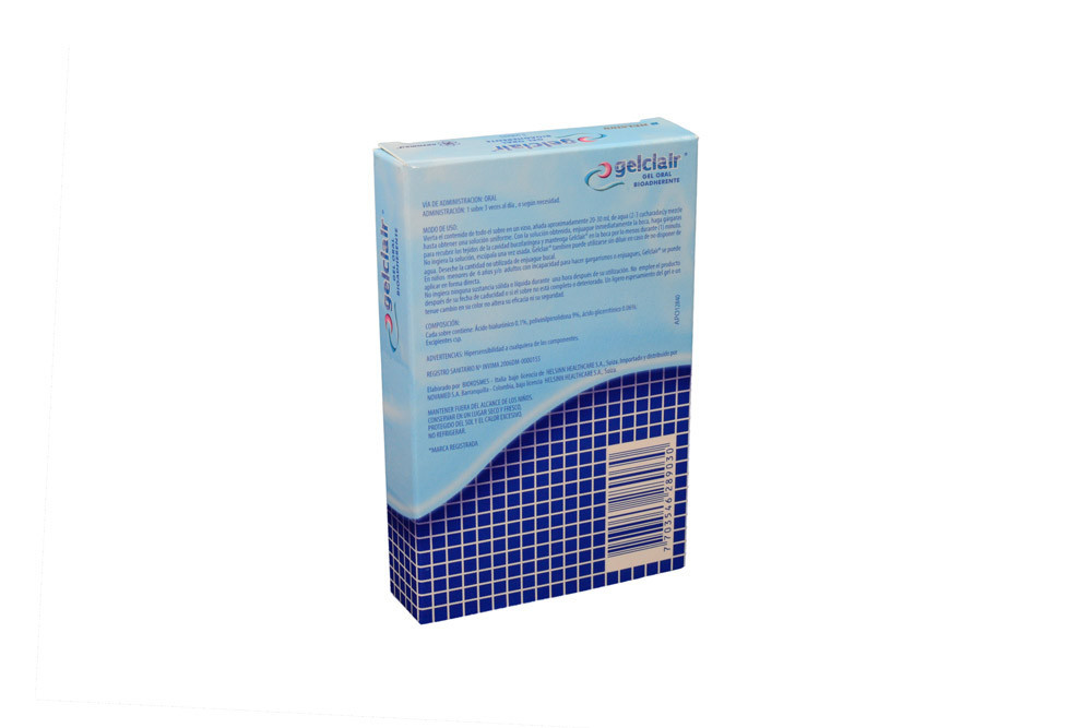 Gelclair En Gel Oral Caja Con 3 Sobres de 15 mL-1070535 | Droguerías cafam