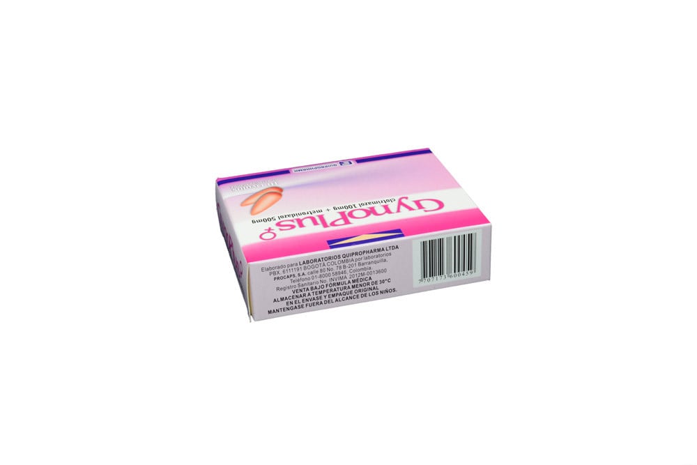 GynoPlus 100 / 500 mg Caja Con 10 Óvulos Vaginales-678211 | Droguerías ...
