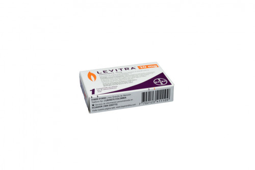 Levitra 10 mg Caja Con 1 Comprimido Recubierto-725252 | Droguerías cafam