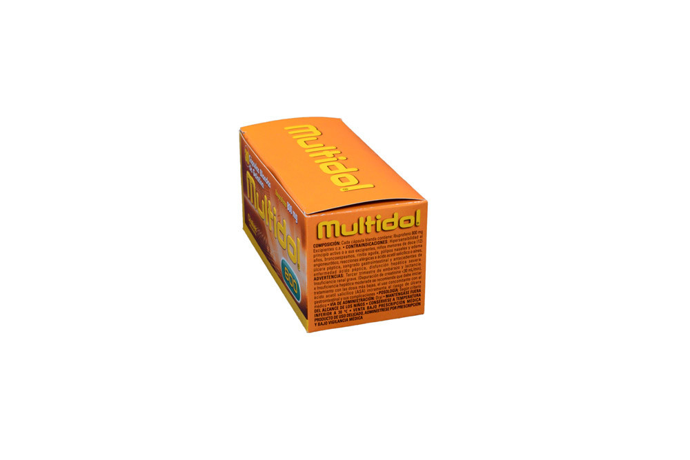 Multidol 800 mg Caja Con 30 Cápsulas Blandas De Gelatina-1251476 ...