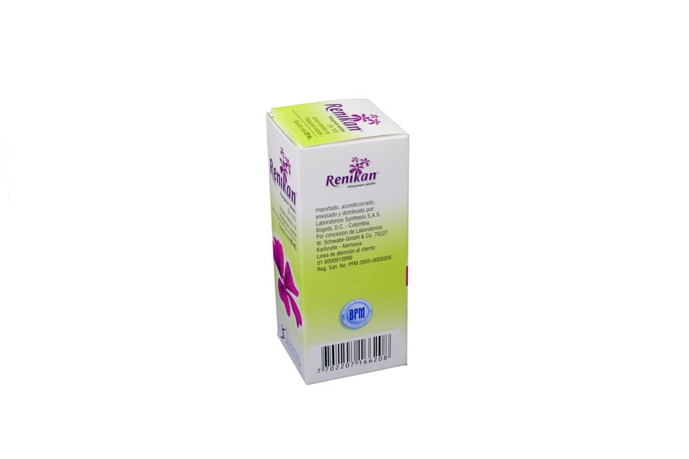 Renikan Solución Oral Caja Con Frasco Con 20 mL-1279050 | Droguerías cafam