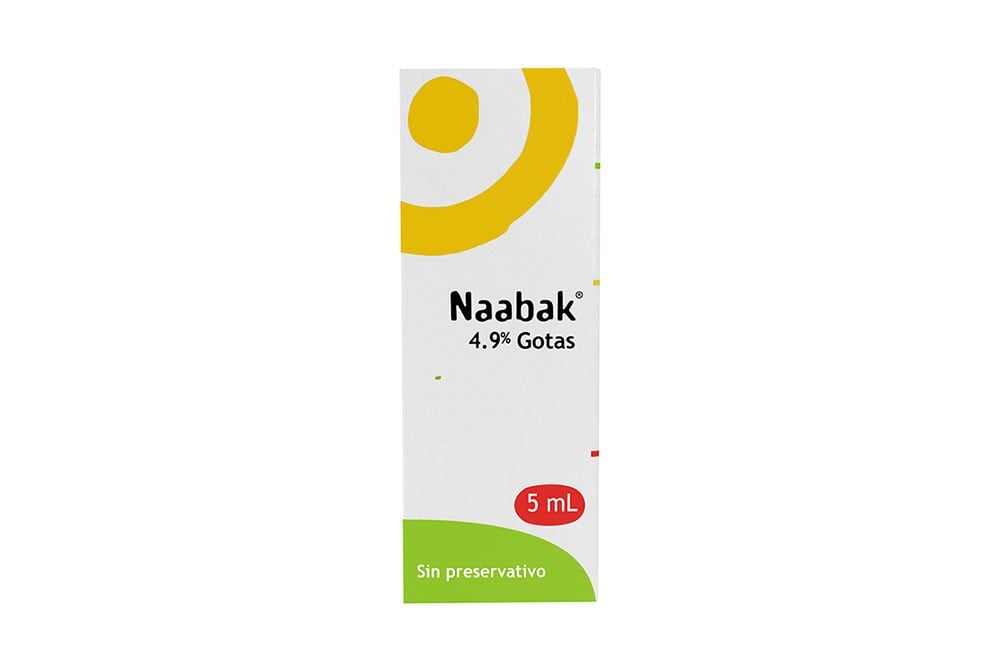 Naabak Gotas 4.9 % Caja Con Frasco Con 5 mL-694171 | Droguerías cafam