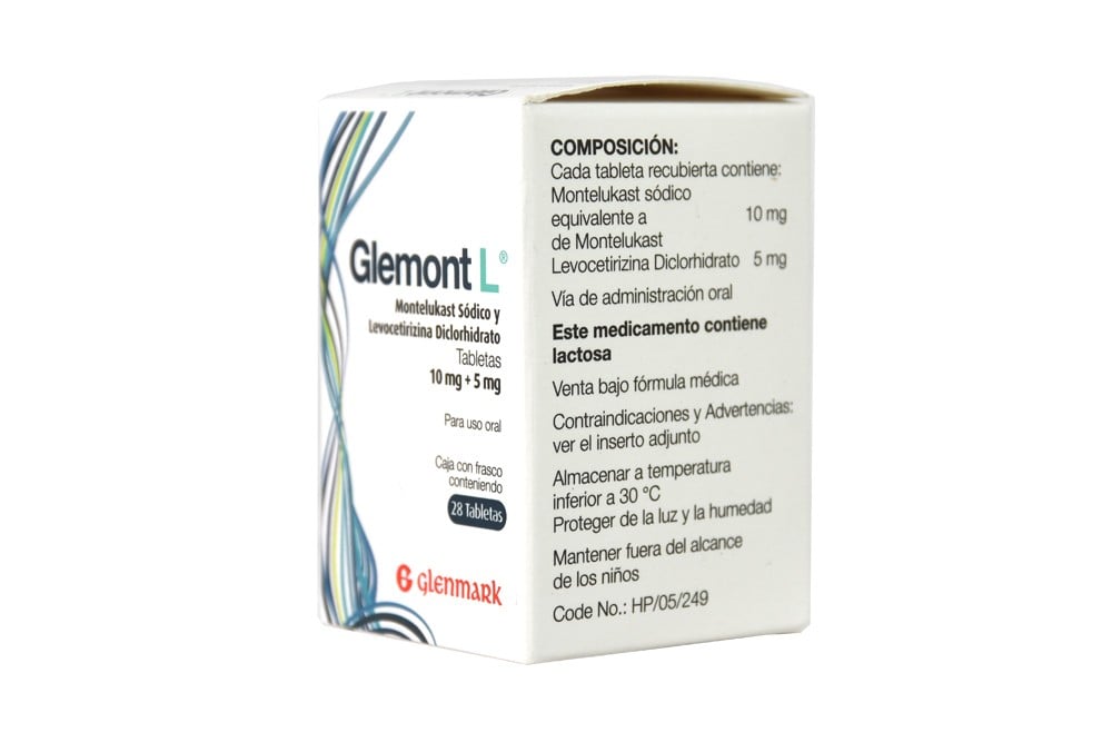Glemont L 10/ 5 mg Caja Con 28 Tabletas-1274268 | Droguerías cafam