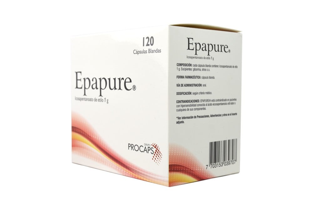 Epapure 1g Caja Con 120 Cápsulas Blandas | Droguerías Cafam