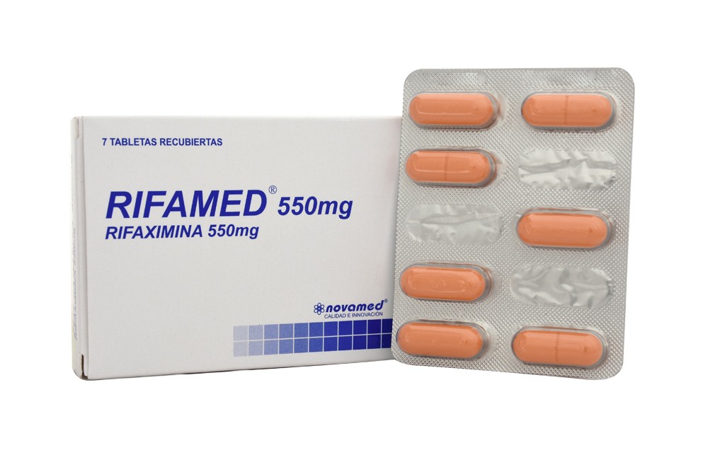 Rifamed 550 mg Caja Con 7 Tabletas-1286933 | Droguerías cafam
