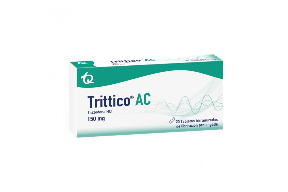 Trittico Ac 150mg caja x 20 tabletas de liberación sostenida