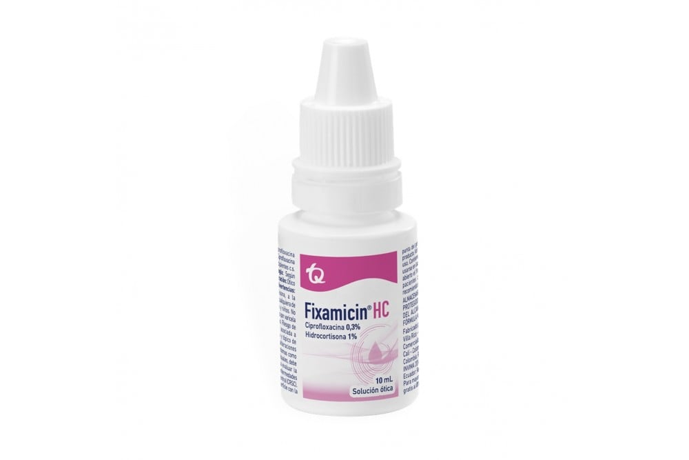 Fixamicin HC Gotas Óticas Caja Con Frasco Con 10 mL-853577 | Droguerías ...