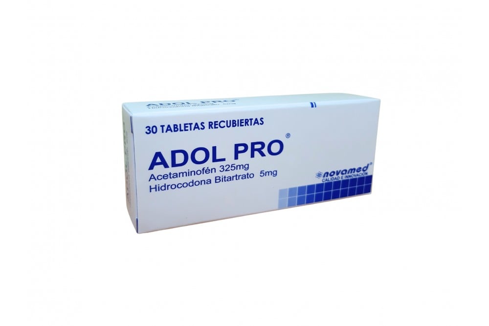 ADOL PRO X 30 TAB-1293790 | Droguerías cafam