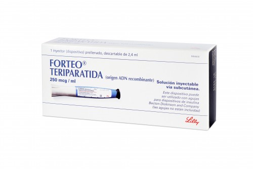 Forteo 250 mcg/mL Solución Inyectable con Inyector 2.4 mL