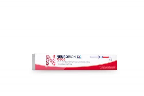 Neurobión DC Solución Inyectable 10000 Caja Con 1 Jeringa Prellenada ...