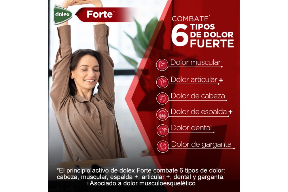 Dolex Forte x 50 Tabletas | Droguerías Cafam