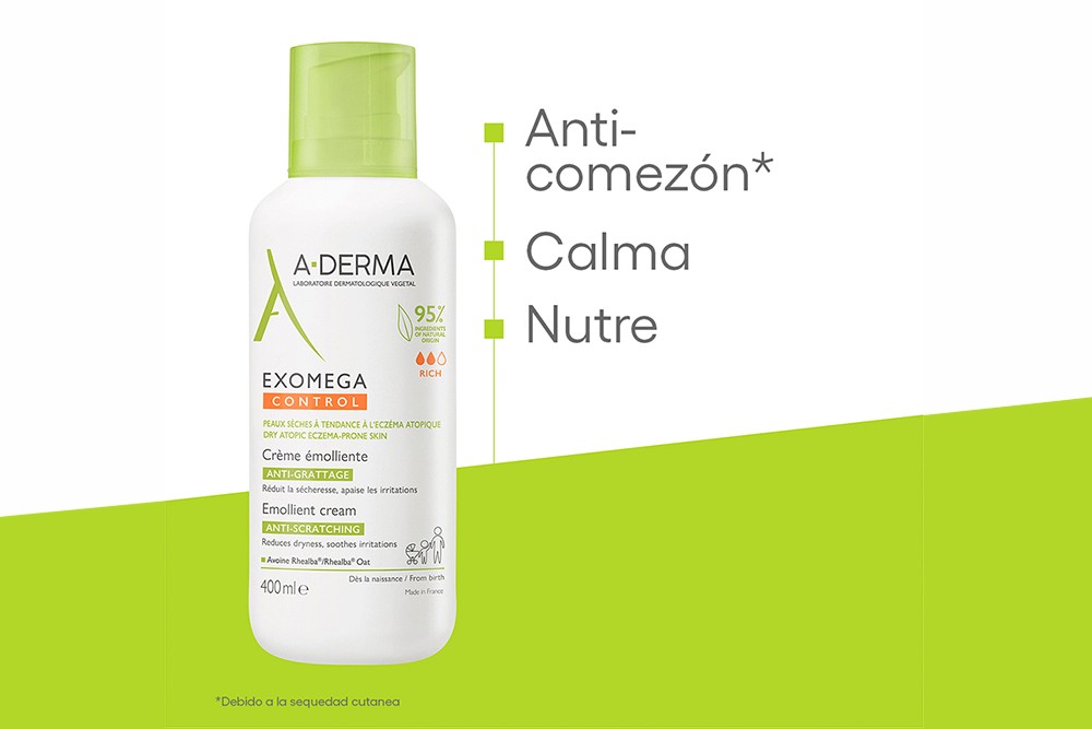Crema A-Derma Exomega Control 400 Ml-1273302 | Droguerías cafam
