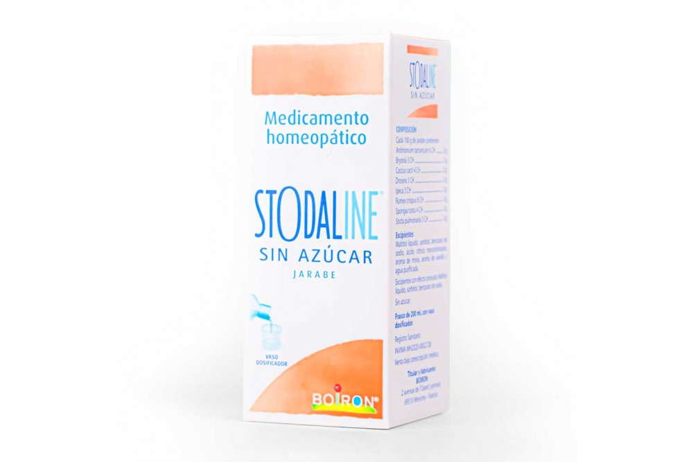 Stodaline Jarabe Sin Azúcar Frasco x 200 mL