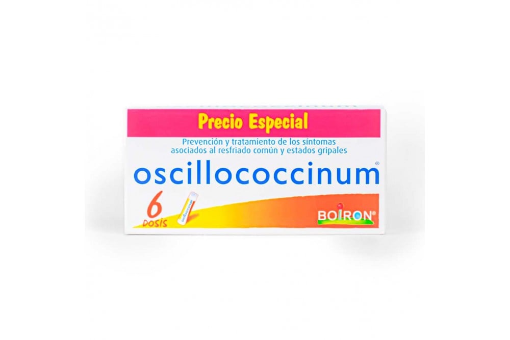 OFERTA OSCILLOCOCCINUM 6 DOSIS-1292367 | Droguerías cafam