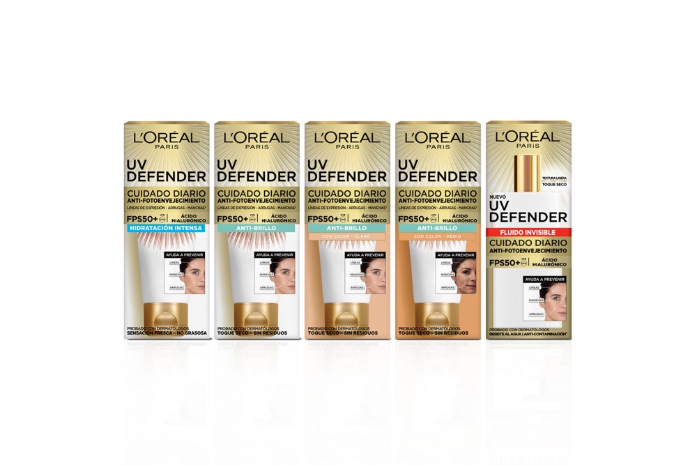 Crema Facial Hidratante UV Defender Frasco Con 40 g-1285350 ...