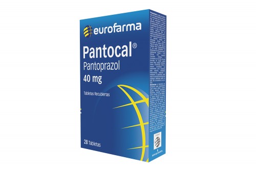 Pantoprazol Pantocal 40 mg caja x 28 tabletas recubiertas