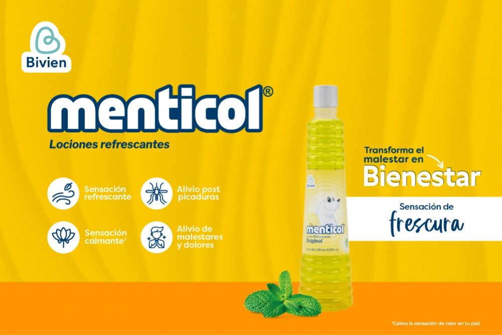 LOCION REFRESCANTE MENTICOL-1296369 | Droguerías cafam