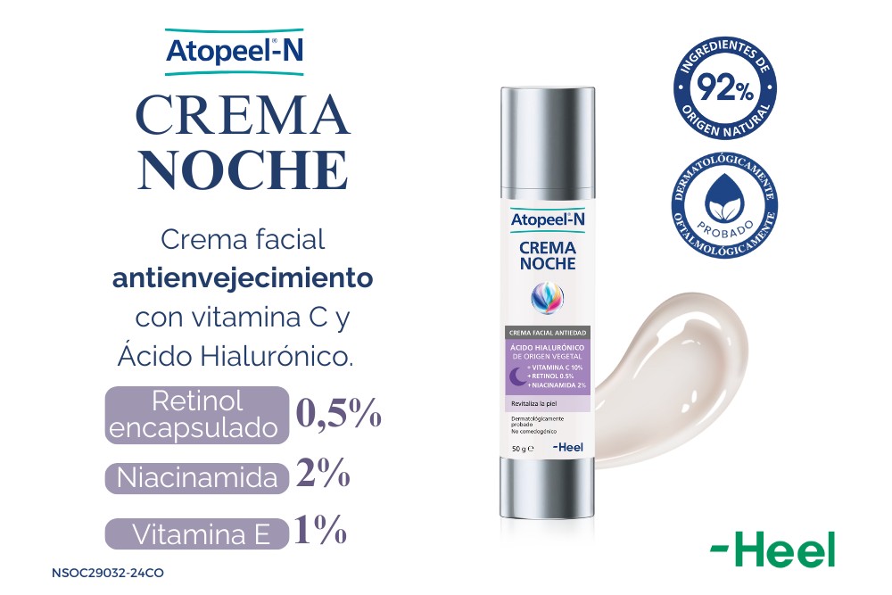 Crema Facial Atopeel Noche Antiedad 50 G