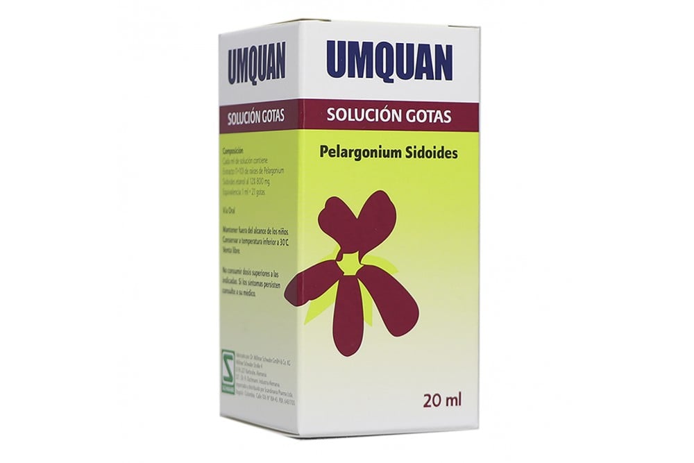 Umquan Solución Gotas Caja Con Frasco Con 20 mL-910640 | Droguerías cafam
