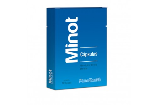 Minot 100 mg Caja Con 10 Cápsulas-715408 | Droguerías cafam