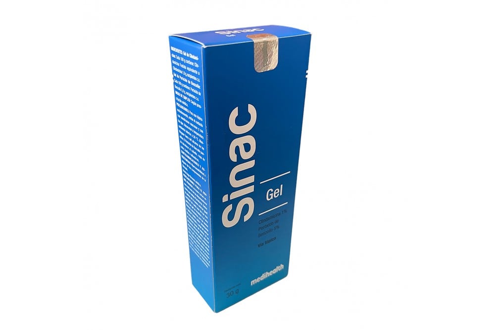 Sinac Caja con Frasco Duo Con 30 g gel-1207811 | Droguerías cafam