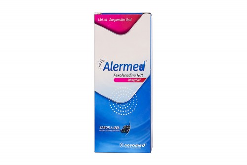 Alermed 30 Mg/5 Ml Sabor Uva 150 Ml