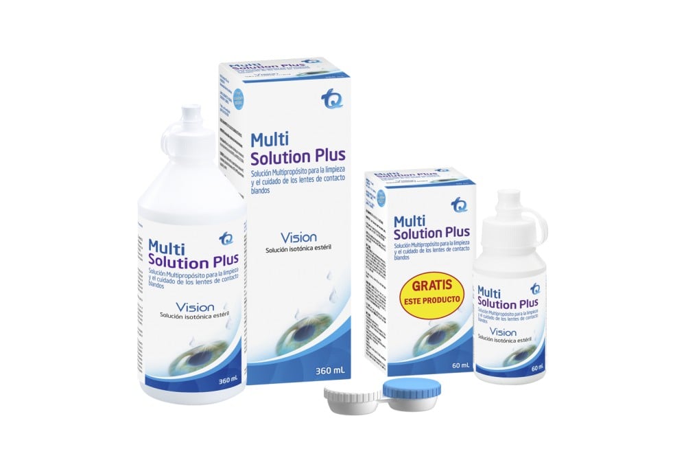 Oferta Solución Multipropósito Multi Solution Plus 360 Ml + 60 Ml