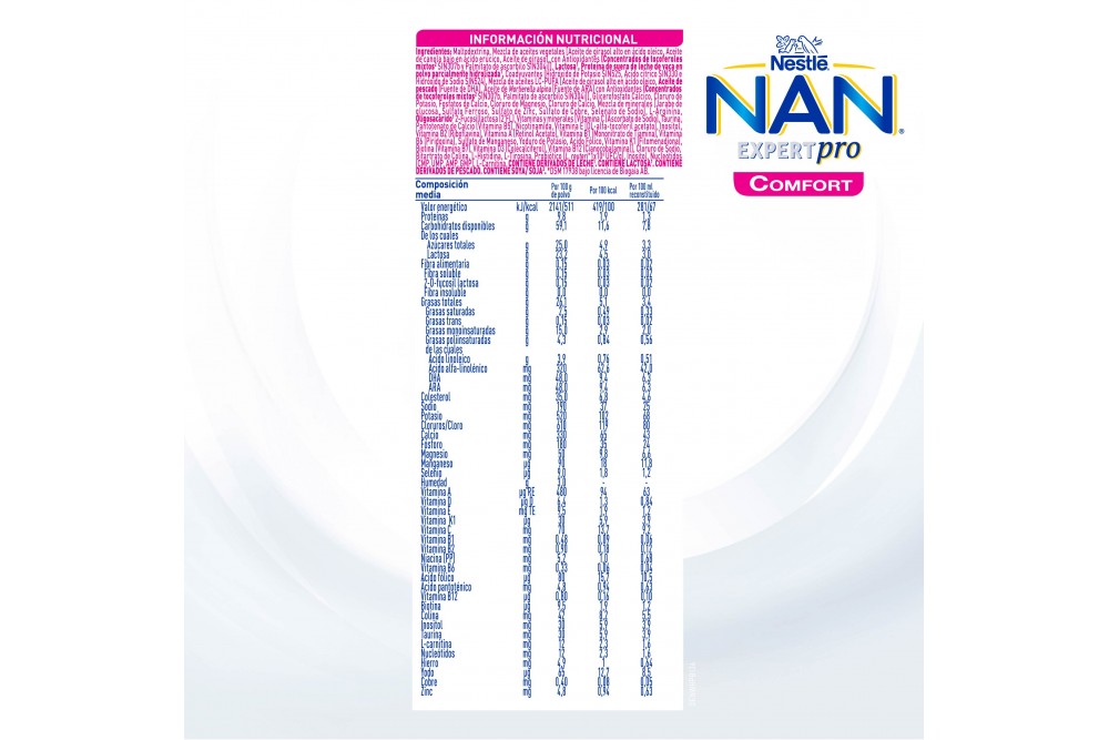 Formula Infantil Nan Expertpro Hmo2 Etapa 1 0-12m 1400 g-1285704 ...