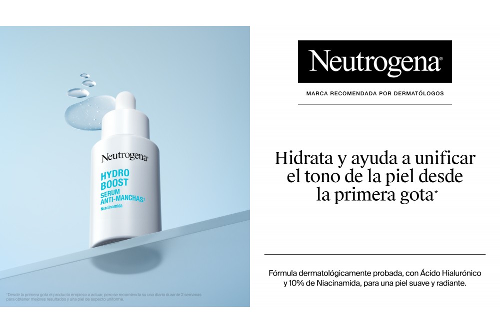 Serum Anti-Manchas Neutrogena Hydro Boost Con Niacinamida 30 Ml