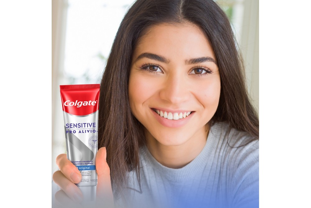 Crema Dental Colgate Sensitive Pro Alivio Caja Con Tubo Con 110 g ...