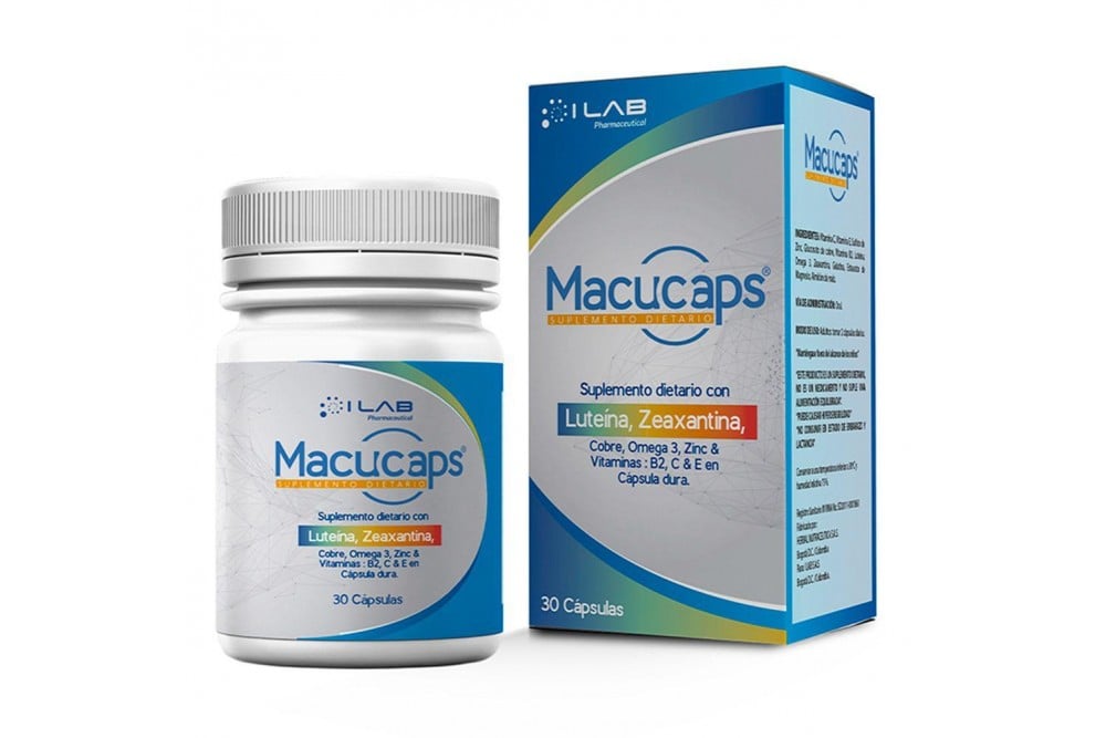 Macucaps Frasco x 30 Cápsulas | Droguerías Cafam