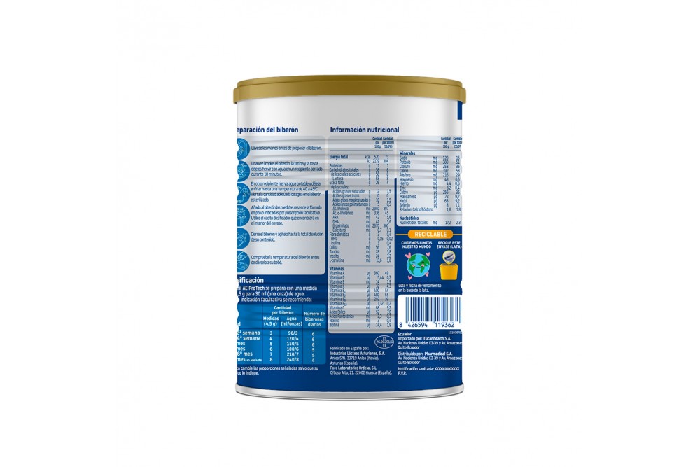 Blemil Plus Tarro Con 800 g – Fórmula Infantil-1266399 | Droguerías cafam