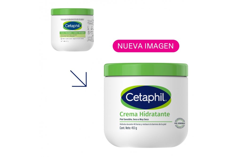 Crema hidratante Cetaphil 453 g para piel seca | Droguerías Cafam