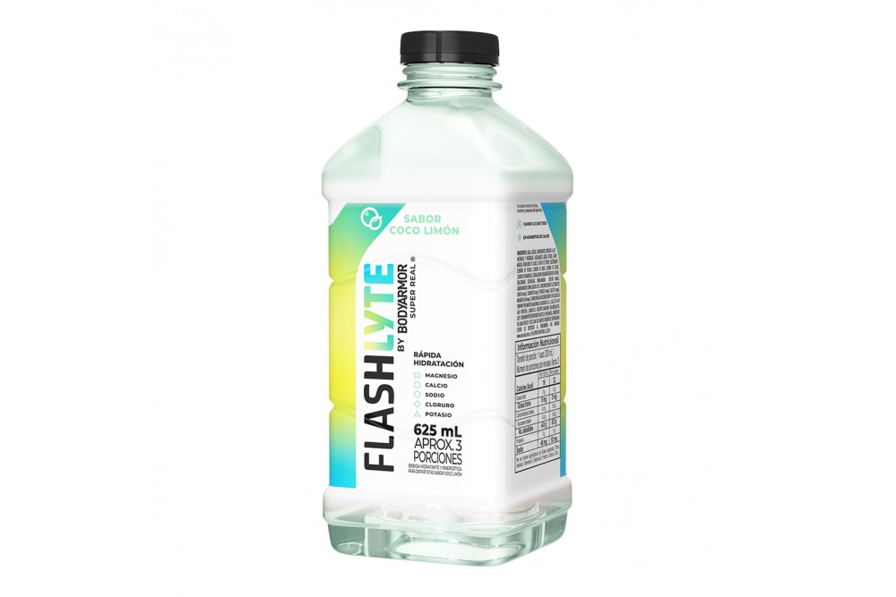 Bebida Hidratante Flashlyte Sabor Coco Limón 625 ml