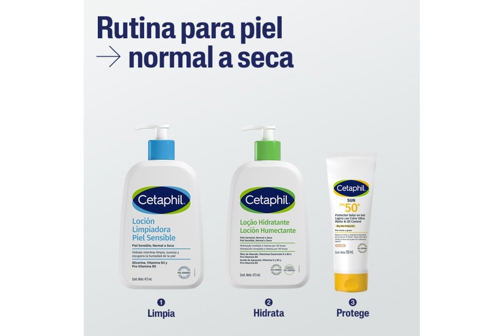 Protector Solar Cetaphil Sun Ultra Matte Color Tubo Con 50 mL-1273081 ...